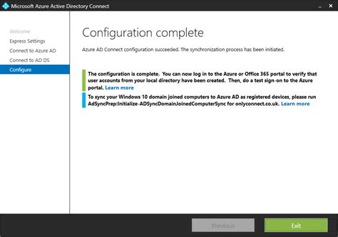 Hands On With Microsofts ADConnect Tim Anderson S IT Writing