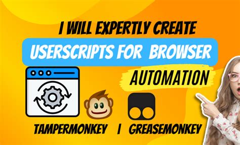 Develop Custom Automation Scripts For Tampermonkey Greasemonkey By Bensbahou Fiverr