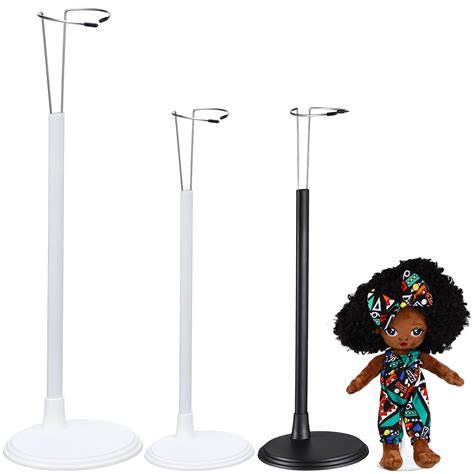 Toyvian 18 Doll Action Figure Stands 3pcs Big Doll Brackets Doll Display Stands