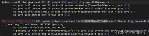 Java线程转储分析、jstacknthreadjava750 Csdn博客