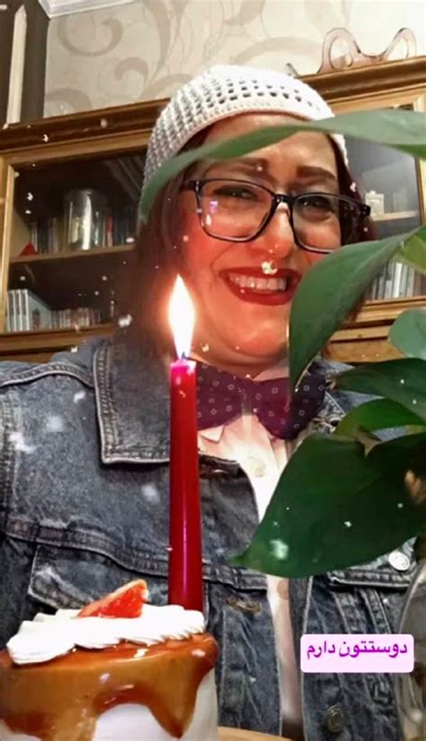 فاطمه هاشمی، ستاره‌ی محبوب طنز ایران، تولد 56 سالگیش را جشن گرفت