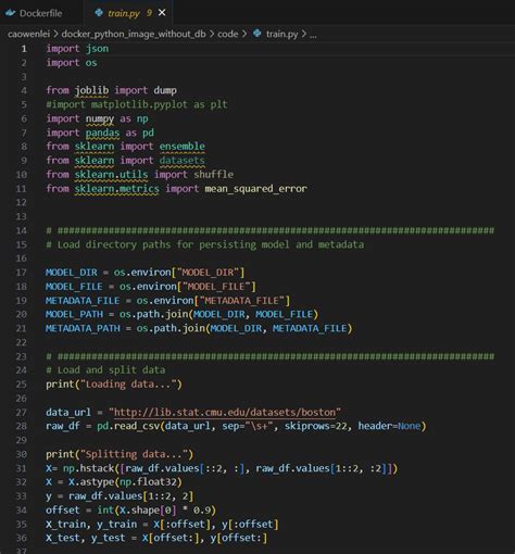 Use Docker To Operationalize The Data Science Prediction Wenlei Cao Wenleis Tech Blog