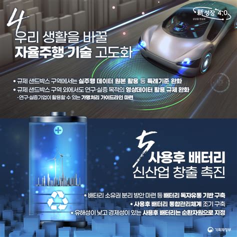 대한민국 기획재정부 📍신성장 4 0 전략 주요 프로젝트 현장애로 방안 과학과 기술 그리고