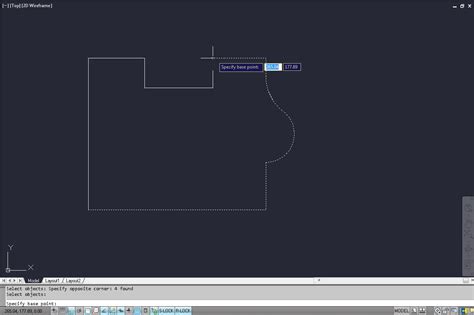 Stretch Command In Autocad Grabcad Tutorials