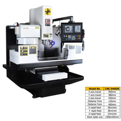 Z Axis Travel Mm Axis CNC Machining Center