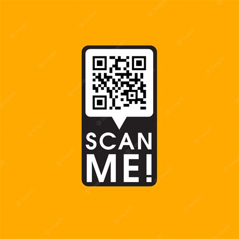 Premium Vector Vector Qr Code Template Scan Me Qr Code
