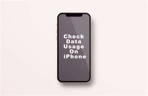 How To Check Data Usage On Iphone Techlatest