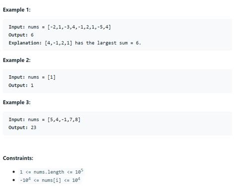 Leetcode 53 Maximum Subarray Solution And Explanation Zyrastory Code