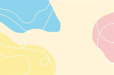 Premium Vector Abstract Simple Blob Background With Lines
