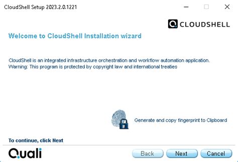 Install Cloudshell Cloudshell Help