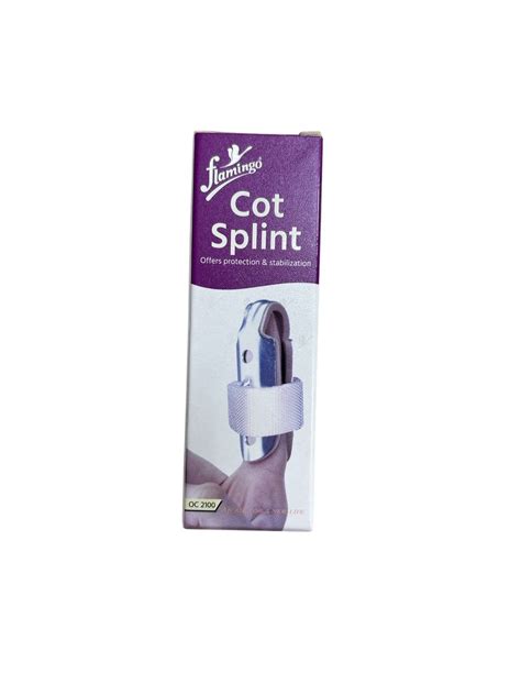 Flamingo Cot Splint All Sizes Red Berry