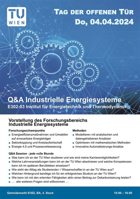 Tag Der Offenen T R Tu Wien