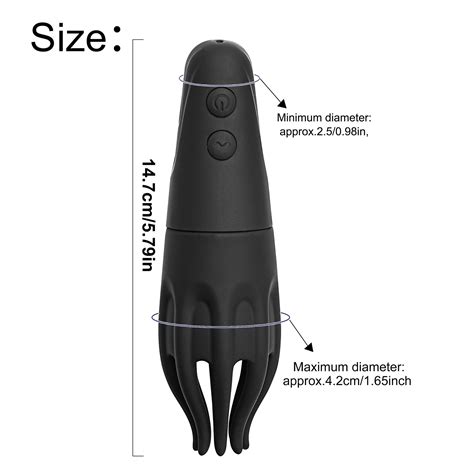Vibrator For Men Licking Masturbator Penis Head Sex Toys For Male