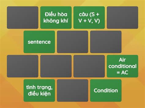 Conditional Sentence Matching Pairs