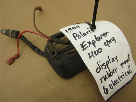 Polaris Explorer 400 4x4 1994 Oem Dash Display Rubber Mount And Electrical Ebay