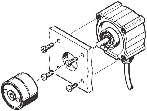 Flange Mounting Examples Hengstler Gmbh