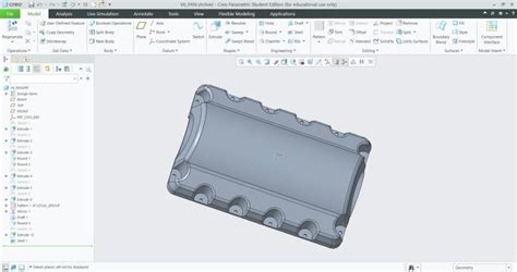 Pradeep G On Linkedin Cad Creo Modeling Day29