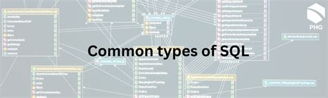 Common Types Of Sql