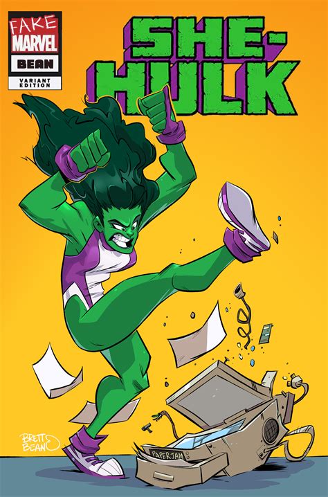 She Hulk Marvel Absurdres Comic Cover Highres 1girl Angry Artist
