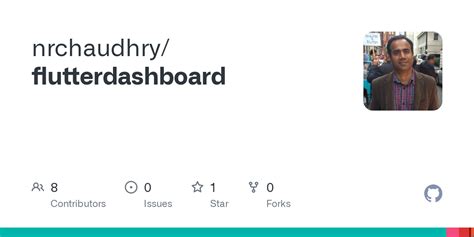 Github Nrchaudhryflutterdashboard