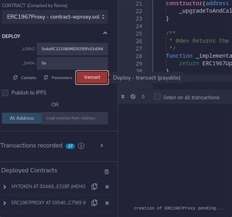Manual Deploy Erc1967proxy Remix To Understand How Its Done