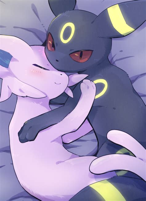 Umbreon And Espeon Pokemon Drawn By Alttla Danbooru