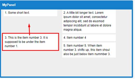 javascript how to force dataview item in extjs to maintain equal