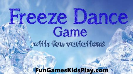 Freeze Dance Game Artofit