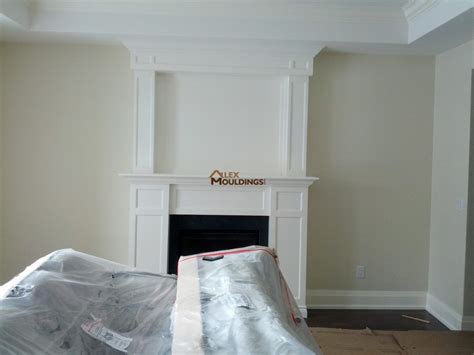Beaded Raised Panel Wainscot Modern Fireplace Mantels Fireplace