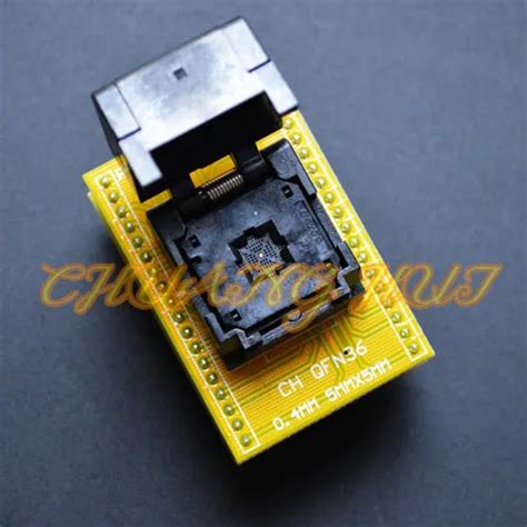 Ic Test Qfn36 To Dip36 Programmer Adapter Qfn36 Dip36 Ic Test Socket