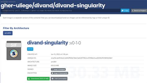 Github Gher Uliegedivand Singularity Singularity Container For Divand