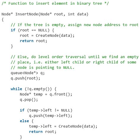 Insertion And Deletion In Binary Tree Programming And Data Structures