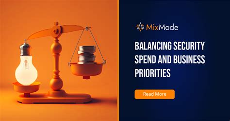 Balancing Security Spend And Business Priorities Mixmode