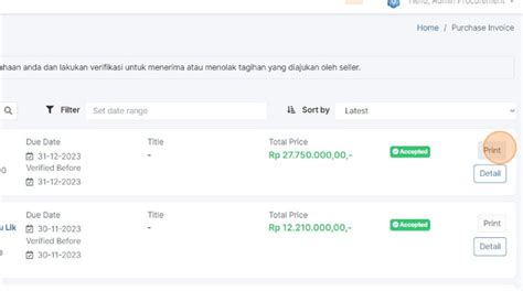Verify Invoice From Vendors Run Market E Procurement Platform