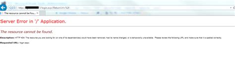 C Mvc部署到iis后总是抛出loginaspxreturnurl Segmentfault 思否
