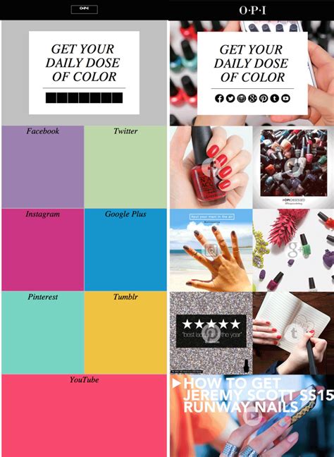 Color Blocks For Alt Text In This Email From OPI More On Using Color In Emails Here