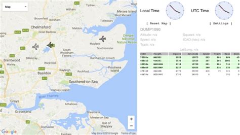 Raspberry Pi Tracking Aircraft With A Pi Essex Ham