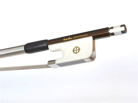 Codabow Diamond Gx Cello Bow With Alabaster Xebony Frog Full Reverb