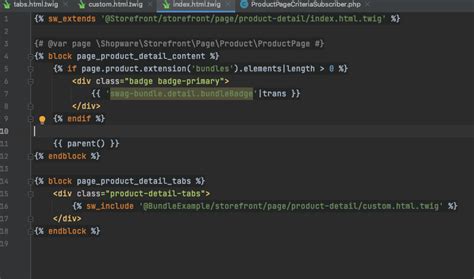 Overwriting Tabs Does Not Work · Issue 45 · Shopwarearchiveswag Docs