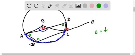 SOLVED A B C And D Are Points On The Circle Centre O BCE Is A Straight Line Angle AOC