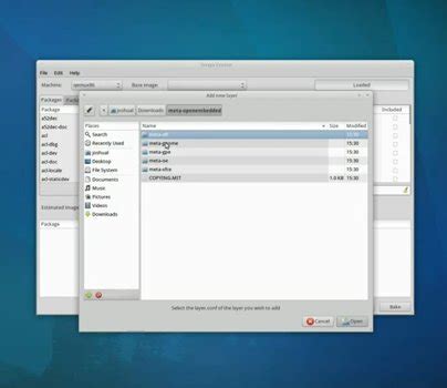 Yocto Embedded Linux Stack Adds GUI Builder