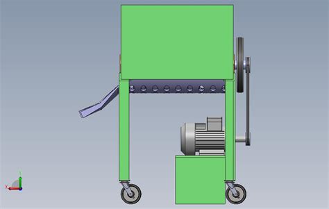 简易番茄分选机 Solidworks 2015 模型图纸下载 懒石网