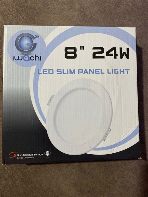 Led Slim Panel Light Furniture Home Living Lighting Fans Lighting On Carousell