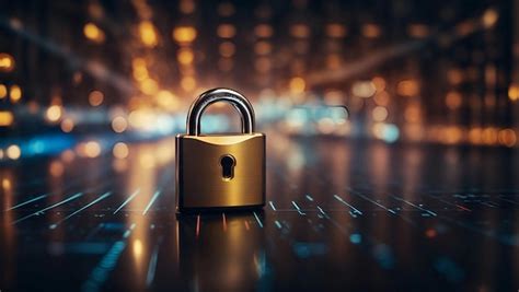 Premium AI Image Cybersecurity Concept User Privacy Security And Encryption Secure Internet