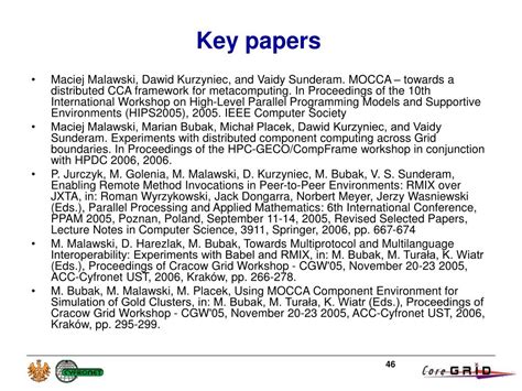 Ppt Component Based Grid Environment For Programming Scientific Applications Powerpoint