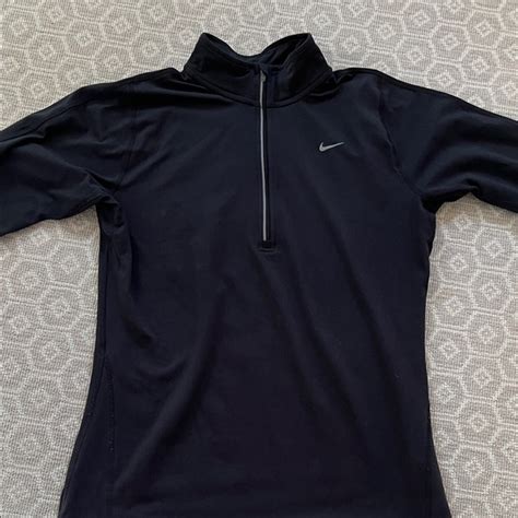 Nike Tops Nike Black Quarterzip Top Poshmark
