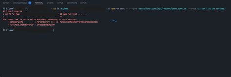 Running Tests On Windows Failed With This Error · Issue 1 · Julien R44japa Vscode · Github