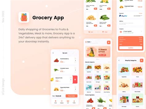 Grocery Store ECommerce App In Android IOS Using Flutter Upwork
