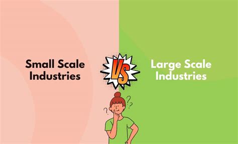 Small Scale Industries Vs Large Scale Industries Whats The