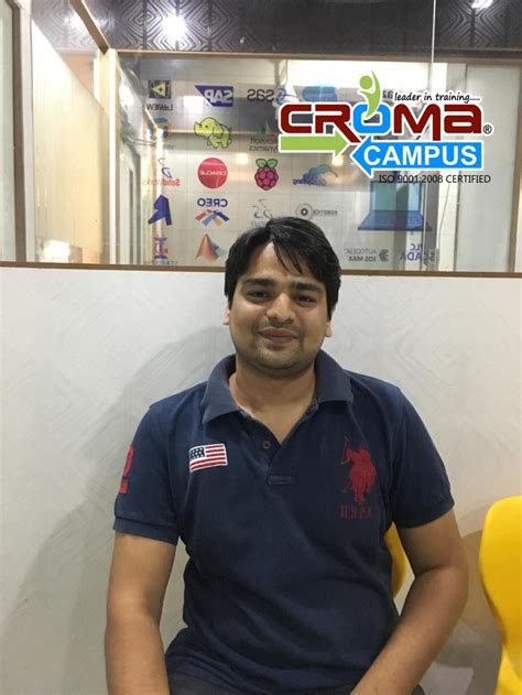 Croma Campus Pvt Ltd On Linkedin Croma Campus Placed Ankit Gautam In